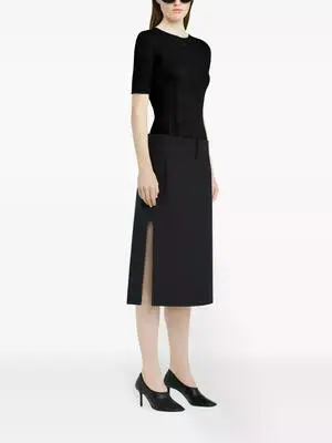 COURREGES Belted Skirt