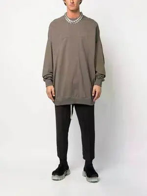 Rick Owens Organic Cotton Jumper - Brown