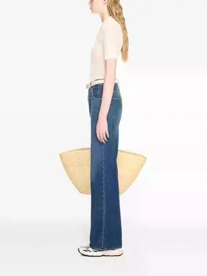 Off-White Wide-leg Five-pocket Jeans