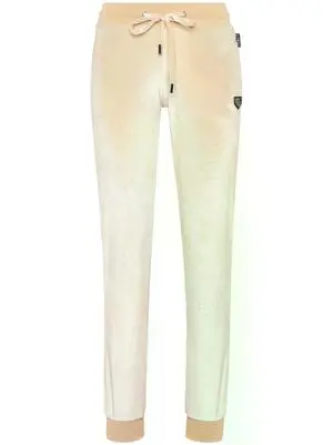 Philipp Plein Strass Skull Trousers - Neutrals