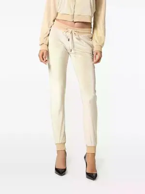Philipp Plein Strass Skull Trousers - Neutrals