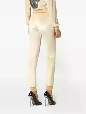 Philipp Plein Strass Skull Trousers - Neutrals