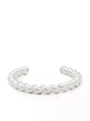 UNCOMMON MATTERS Tone Sterling Twist Collier Necklace - Silver