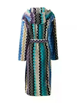 Missoni Giacomo Belted Hooded Bathrobe