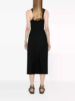 Tommy Hilfiger Sleeveless Pleated Midi Dress