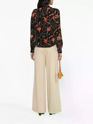 Ulla Johnson Philipa Floral-print Silk Blouse