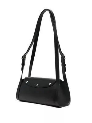 DURAZZI MILANO Flip-lock Leather Shoulder Bag