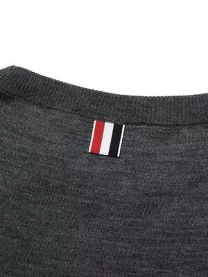 Thom Browne 4-bar Crew Neck Jumper