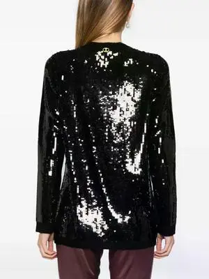 TWINSET Sequinned Double-breasted Cardigan
