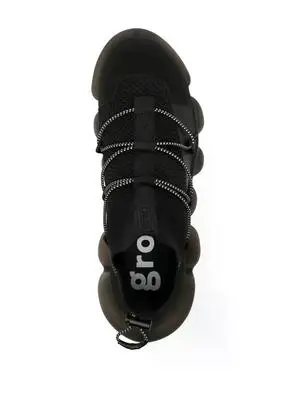 GROUNDS Sneakers With Drawstring Fastening And Reflective Detail