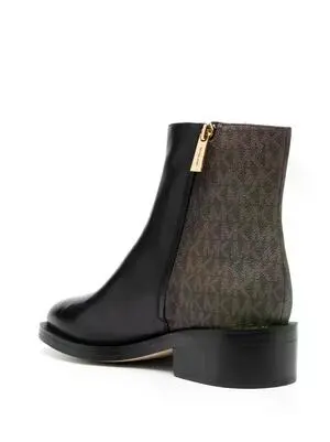 Michael Kors Regan Monogram-print Ankle Boots