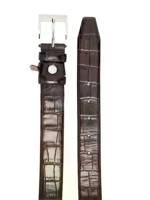 ASPINAL OF LONDON Crocodille-effect Embossed Belt