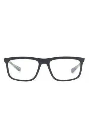 Emporio Armani Rectangle Frame Eyeglasses - Grey
