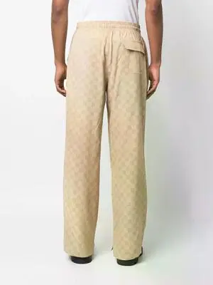 MISBHV Logo-print Wide-leg Trousers