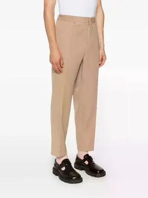 JIL SANDER Tapered-leg Wool Trousers