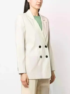 GESTUZ Double-breasted Lyocell Blazer