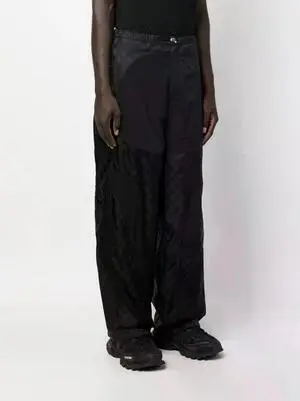 MISBHV Monogram Jacquard Wide-leg Trousers