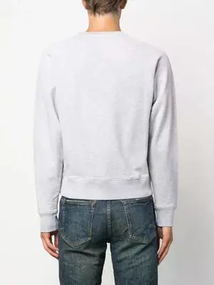 Maison Kitsuné Logo-print Cotton Sweatshirt