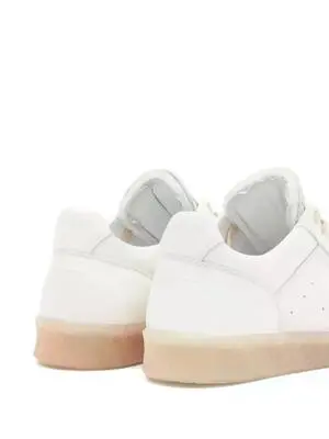 MAISON MARGIELA Leather Stitch Logo Sneakers