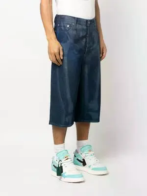 Off-White Body Scan Denim Shorts