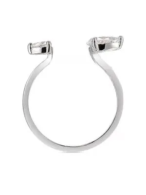 ANABELA CHAN 14kt White Gold Orion Floating Diamond Ring