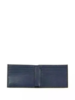FERRAGAMO Gancini-plaque Leather Wallet