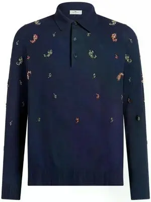 Etro Button Down Polos For Men