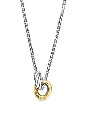 David Yurman 14kt Gold Petite Cable Linked Necklace