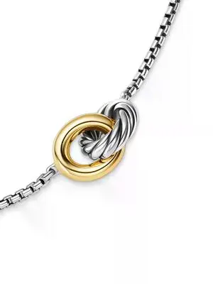 David Yurman 14kt Gold Petite Cable Linked Necklace