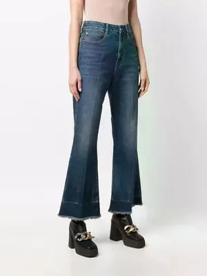 Stella McCartney Cropped Flared Jeans
