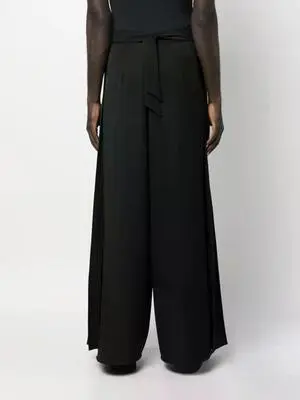 Alchemy Fashions Tie-fastening Wide-leg Trousers
