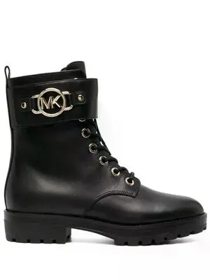 Michael Kors Rory Lace-up Leather Boots