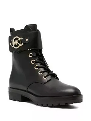 Michael Kors Rory Lace-up Leather Boots