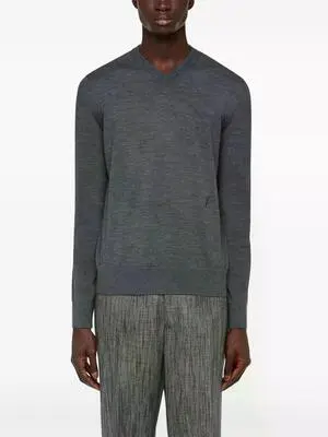 FERRAGAMO V-neck Wool Sweater