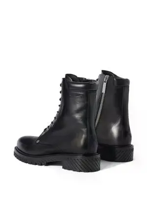 Off-White Diag-sole Lace-up Combat Boots