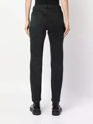 P.a.r.o.s.h Straight Leg Stretch-cotton Denim Jeans