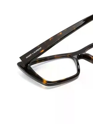 Saint Laurent Mica Cat Eye Frame Glasses