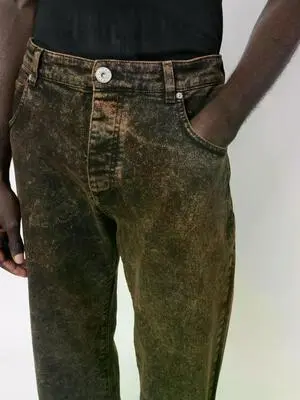 Balmain Distressed Effect Denim Jeans