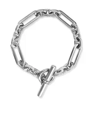 David Yurman Sterling Pavé Diamond Lexington Chain Bracelet
