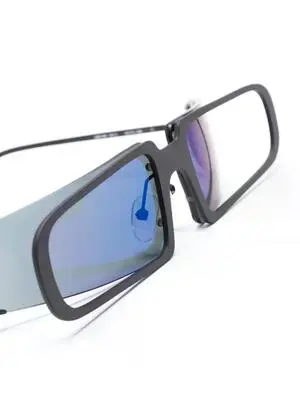 Henrik Vibskov Square Frame Sunglasses With Tinted Lenses