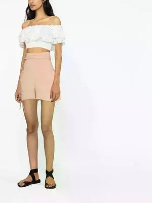 Philosophy Di Lorenzo Serafini High-waisted Belted Shorts