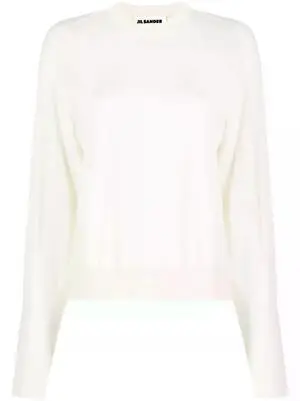 JIL SANDER Ribbed Crew Neck Jumper