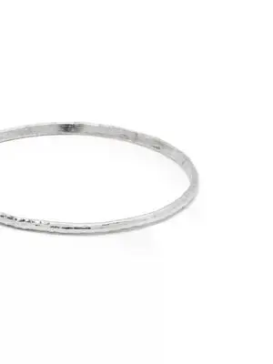 WOUTERS & HENDRIX 18kt White Gold Textured Band Ring