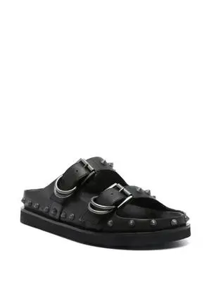 Ash Urus Studded Buckle Sandals