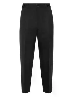 Philipp Plein Tapered Chino Trousers - Black