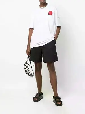 Moncler Drawstring-waist Shorts - Black