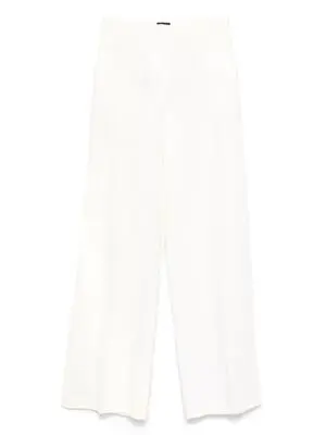 Pinko Creased Tailored Trousers - Neutrals