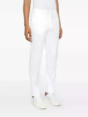 Kiton Logo-patch Chinos