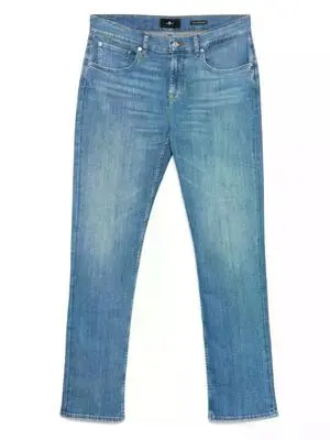 7 For All Mankind Straight Leg Jeans - Blue