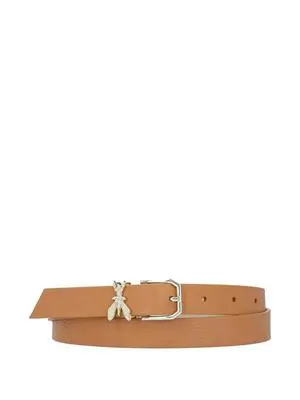 Patrizia Pepe Leather Belt With Charm Detail - Brown